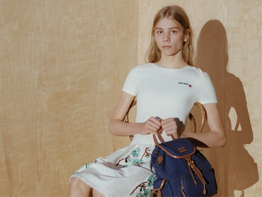 Petit bateau X Miu Miu, la collab' qui nous fait retomber en enfance ...